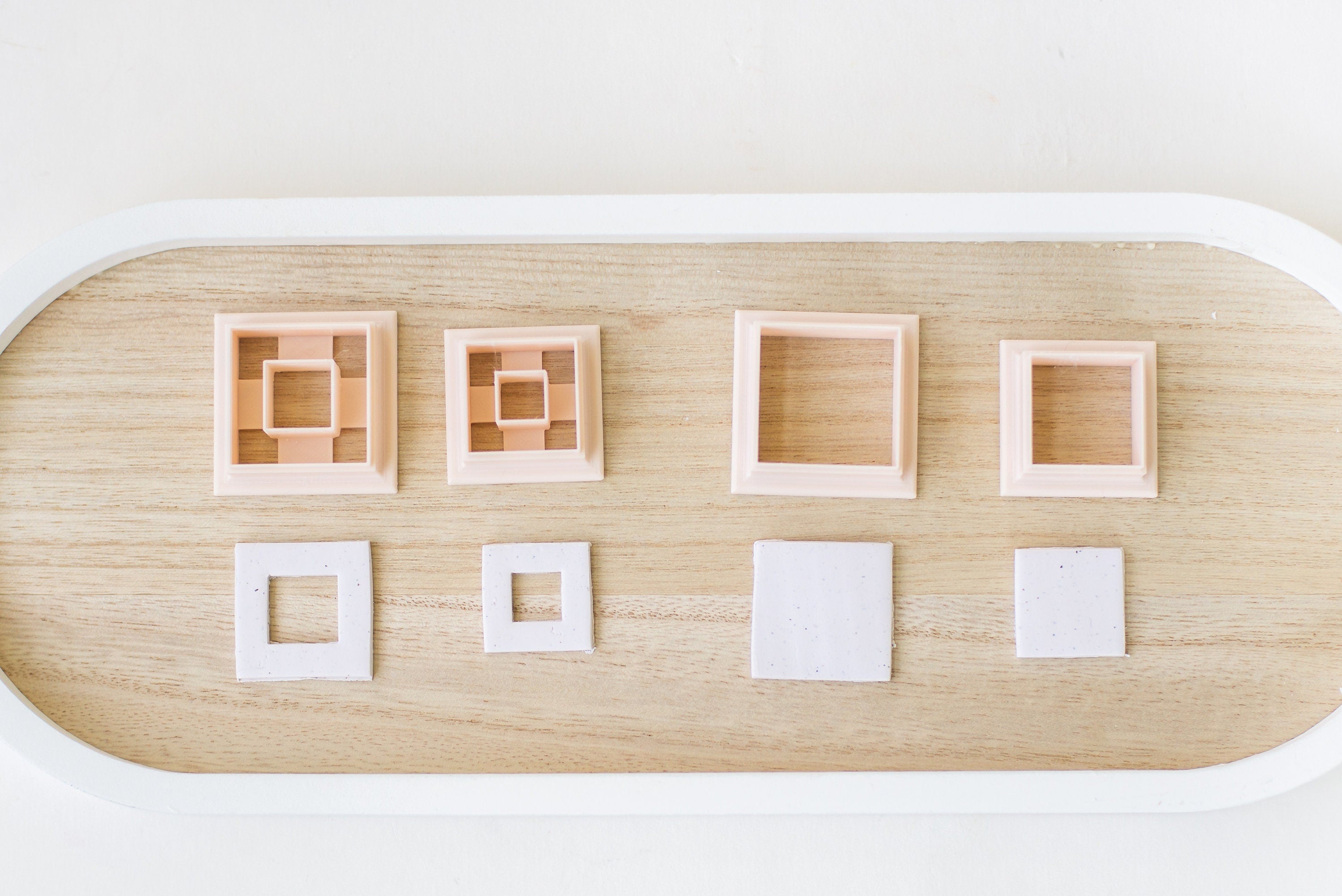 Square Cutter Set – Blushes and Neutrals
